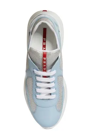 Prada America's Cup Sneakers - Celeste