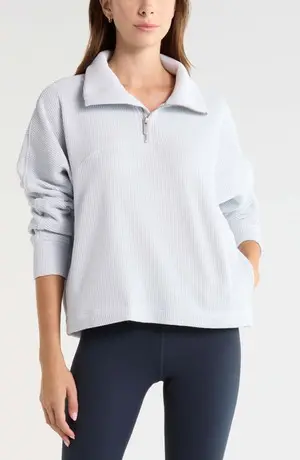 Zella Textured Sweatshirts Hoodies For Women