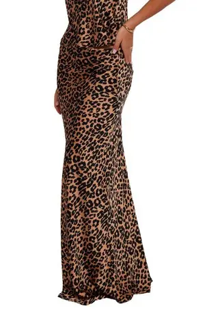 PETAL & PUP Velman Print Maxi Skirt