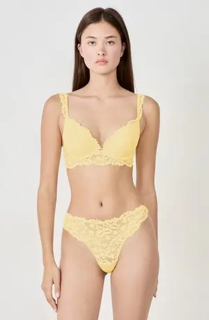 ETAM Legende Lace Unerwire Bra - Vanilla