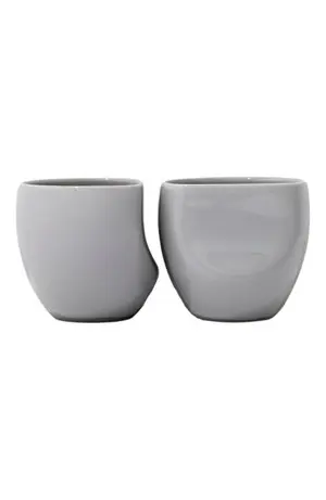 FORS STUDIO Large Cupset Of 2 - Grey