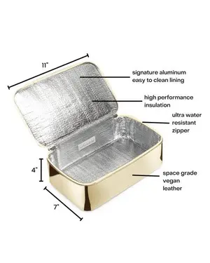 WELLINSULATED Performance Travel Case - Gold