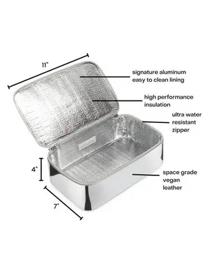WELLINSULATED Performance Travel Case - Silver