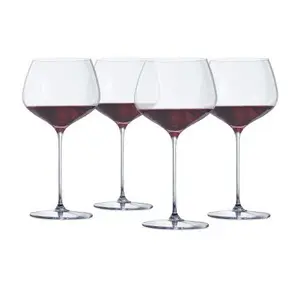 SPIEGELAU Willsberger Burgundy Wine Glass Set Of 4 - Clear