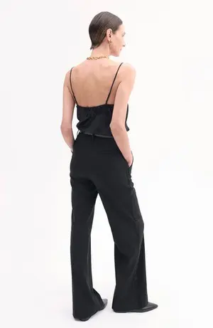 Co Lace Trimmed Silk Camisole