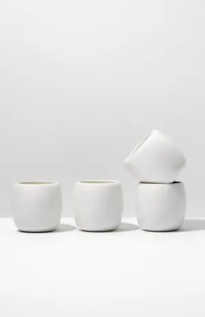 FORS STUDIO Small Cupset Of 4 White