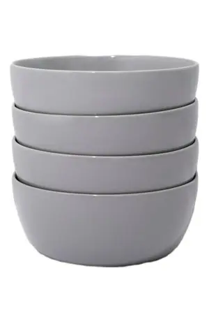 FORS STUDIO Medium Bowlset Of 4 - Grey