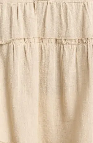 Elan Tiered Cotton-blend Dress - Sand