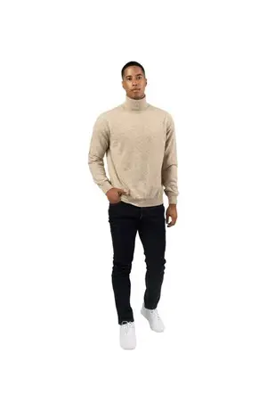 Gobi Cashmere Long Sleeve Sweaters For Men