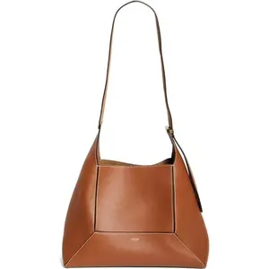 Tan Leather Shoulder Bags