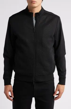Robert Barakett Curtin Full Zip Jacket - Black