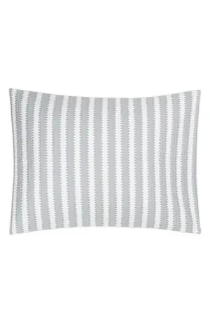 MATOUK Apollo Stripe Matelassé Pillow Sham - Dove
