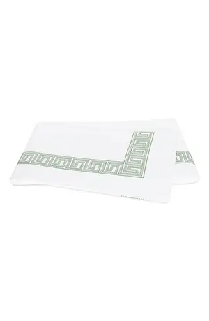 MATOUK Ophelia 520 Thread Count Flat Sheet Clover