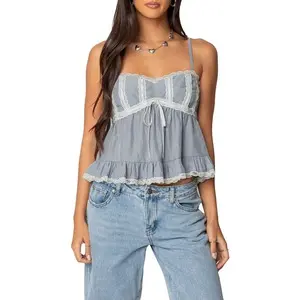 Edikted Frill Camis Tanks For Women