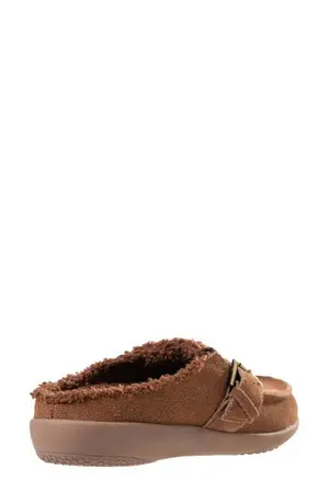 REVITALIGN Siesta Faux Fur Lined Clog - Bison