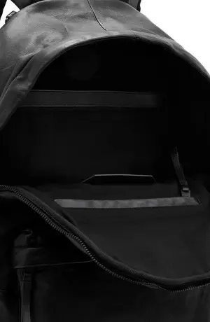 ALLSAINTS Carabiner Leather Backpack