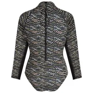 Vilebrequin Pearl Print Long Sleeve Rashguard Swimsuit