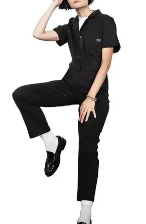 WILDFANG The Essential High Waisted Coverall - Black