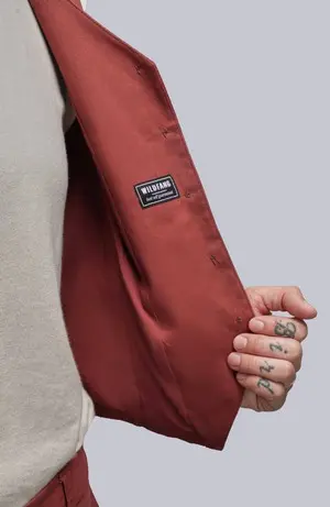 WILDFANG Tailored Fit Vest - Cinnamon