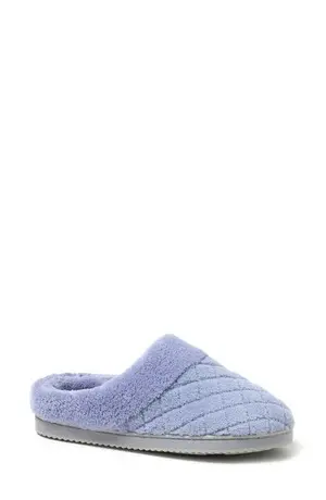 DEARFOAMS Libby Quilted Terry Clog Slipper - Eventide