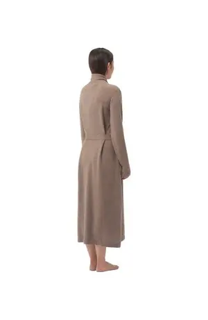 GOBI MONGOLIAN CASHMERE Long Cashmere Robe - Taupe