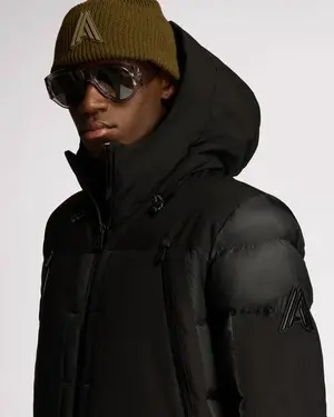 ALPENHAUS Barren Heavyweight Multi-tone Puffer - Black