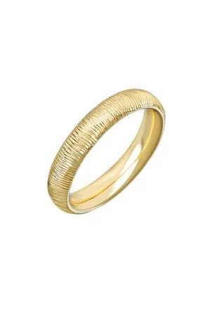 Bony Levy 14k Gold Textured Band Ring - 14k Yellow Gold