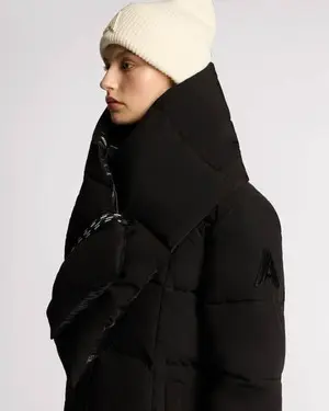 ALPENHAUS Winekka 2-in-1 Reversible Puffer With Removable Scarf