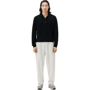 Gobi Cashmere Polo Neck Sweater - Black