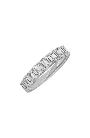 Bony Levy Gatsby Diamond Stacking Ring - 18k White Gold