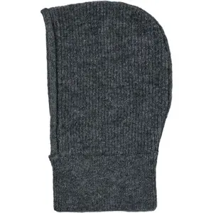HYER GOODS Upcycled Alpaca Wool Balaclava - Charcoal Grey