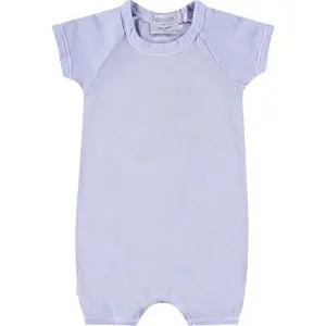 PAIGELAUREN Rib Romper - Periwinkle