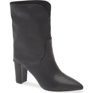 KOKO + PALENKI Leather Western Boots - Black Leather