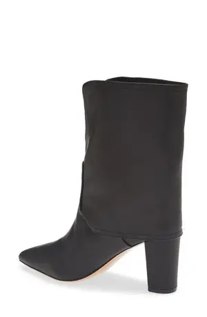 KOKO + PALENKI Leather Western Boots - Black Leather