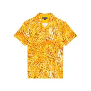 Vilebrequin Palm Leaves Printed Terry Polo
