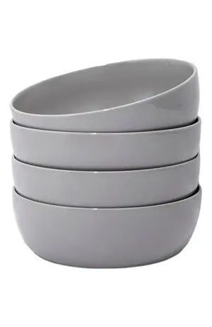 FORS STUDIO Large Bowlset Of 4 - Grey
