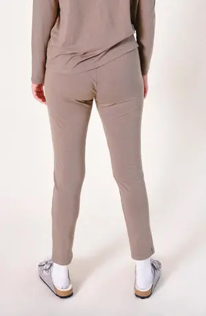 POPLINEN Toni Pajama Pant - Olive