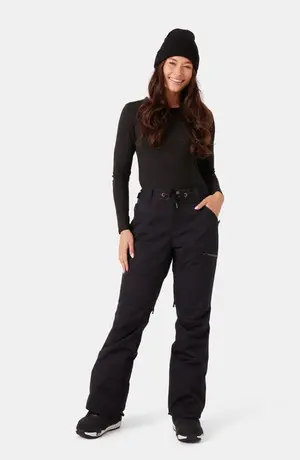 Roxy Nadia Insulated Waterproof Snow Pants - Black