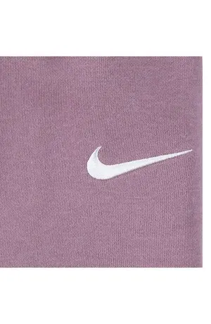 Nike Fleece Sweatshirt And Joggers Set - Plum Dust