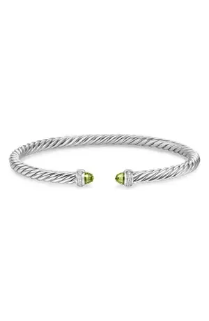 David Yurman Classic Cable Spira® Bracelet - Peridot