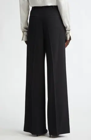 St. John Tailored Wide Leg Trousers