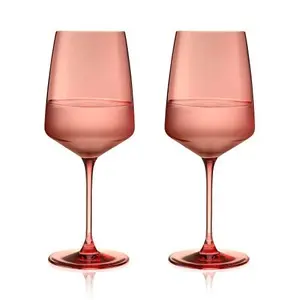 VISKI Reserve Nouveau Crystal Wine Glasses Set Of 2 - Pomelo