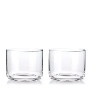 VISKI Raye Crystal Negroni Glasses Set Of 2 - Clear