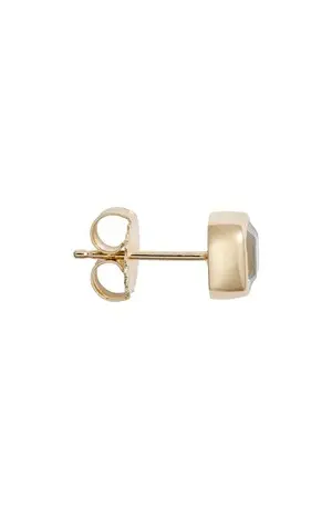 Anzie Cleo Jaeda Square Stud Earrings - Blue