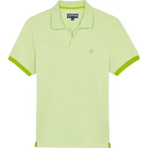 Vilebrequin Solid Cotton Polo Macaron