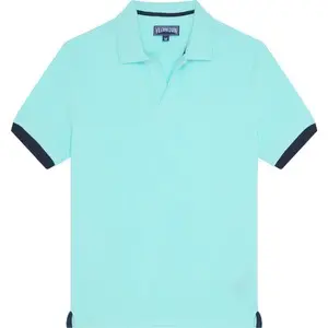 Vilebrequin Solid Cotton Polo - Oxygen