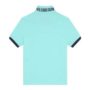 Vilebrequin Solid Cotton Polo - Oxygen
