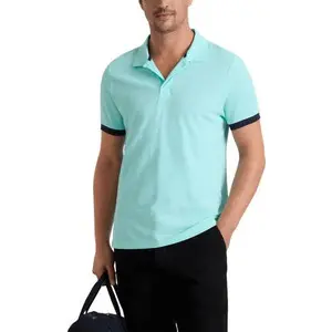 Vilebrequin Solid Cotton Polo - Oxygen