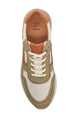 Dune London Toll Sneaker - Khaki