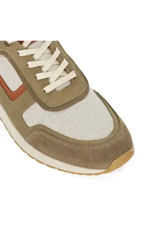 Dune London Toll Sneaker - Khaki